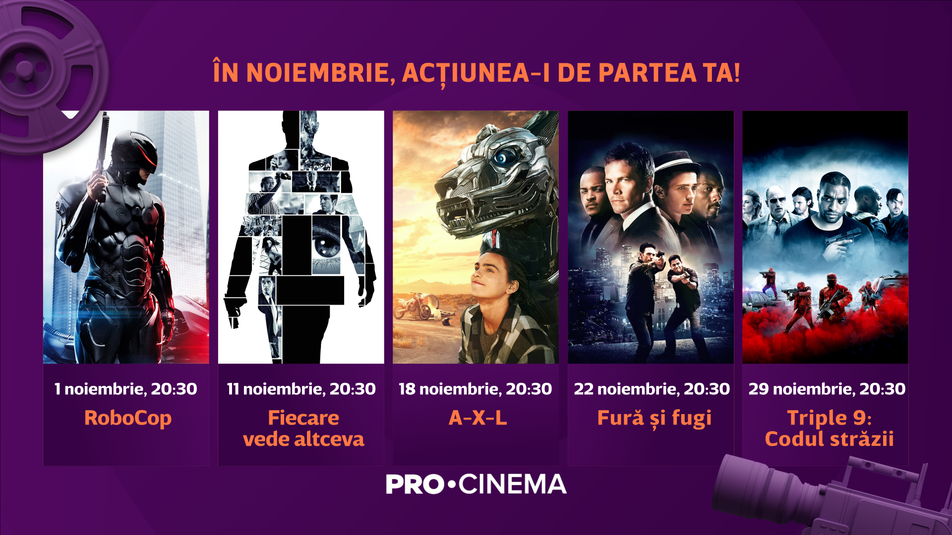 Ce filme poți vedea în noiembrie la Pro Cinema. Producții cu Jean ...