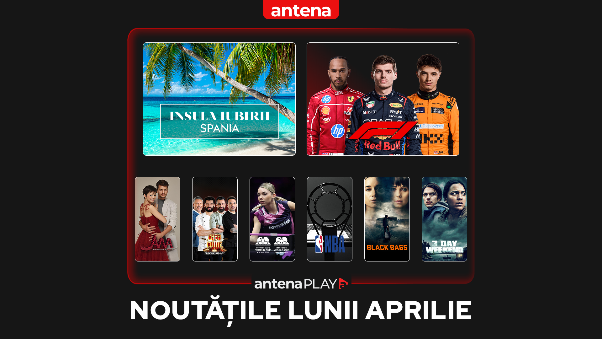 Ce nou în aprilie pe aplicația Antena Play .Insula Iubirii | Spania (La Isla de las Tentaciones ...